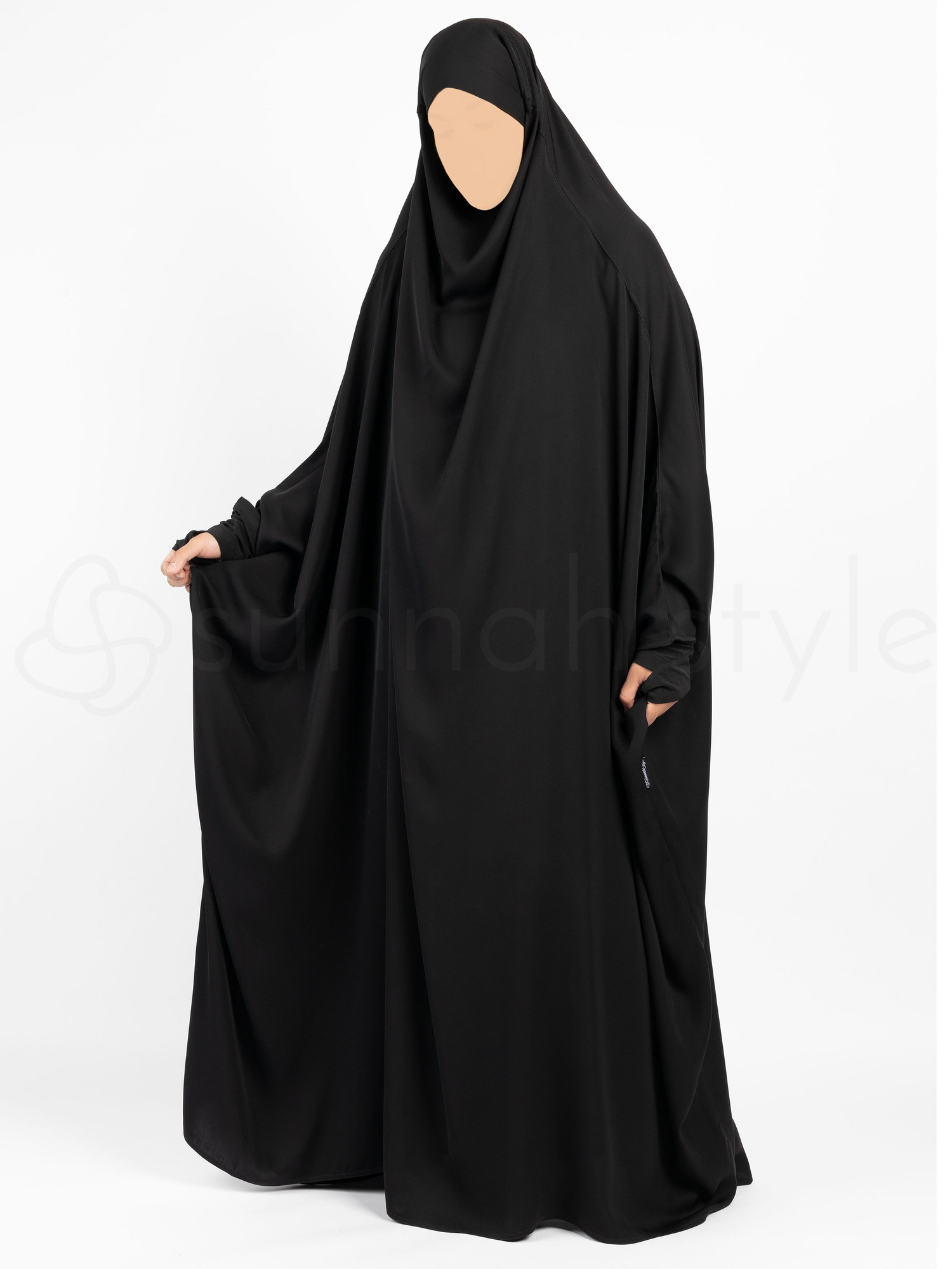 Essentials Full Length Jilbab (Black)